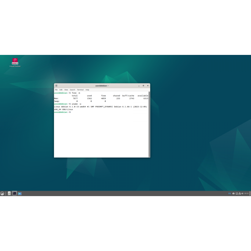 Clé Usb Linux Bootable Debian 12 4 Bookworm Installation And Test Live