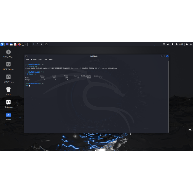 Clé USB Kali Linux 2024.2 avec persistance des données 27Go
