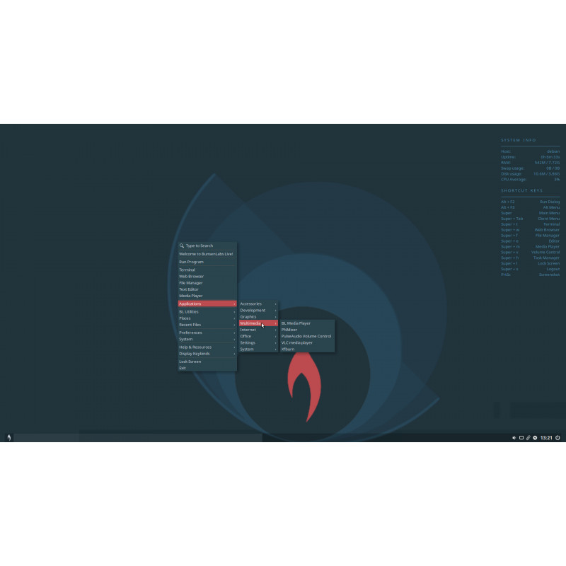 Clé USB Multiboot 14 x Linux