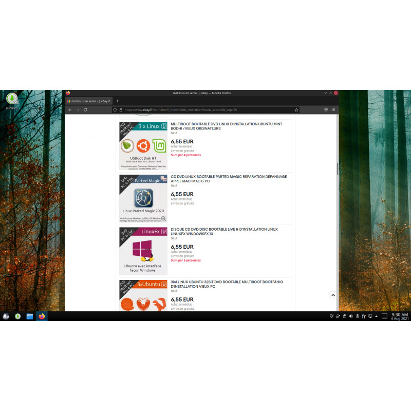Clé USB Multiboot 14 x Linux